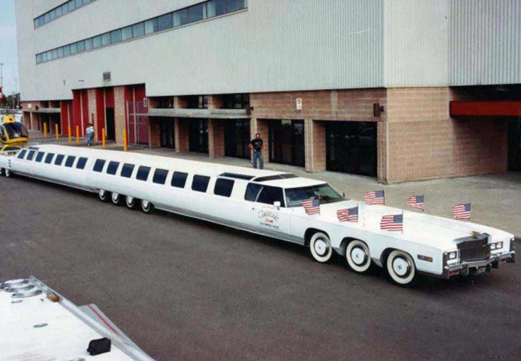 Monster-limo med 26 hjul er verdens længste bil