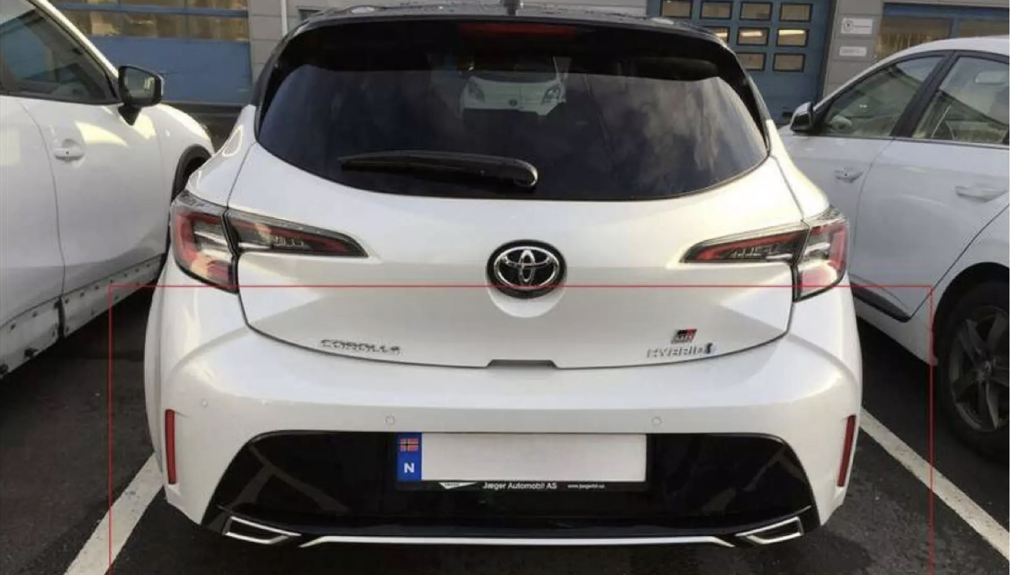 Kan du set det? Usynligt skadet Toyota koster 40.000 kroner